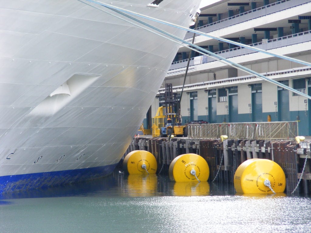 Marine Fenders for Cruise Ships | Marine Fenders